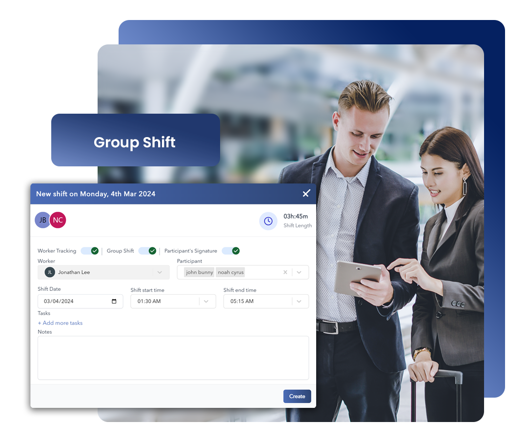 NDIS Rostering Software System