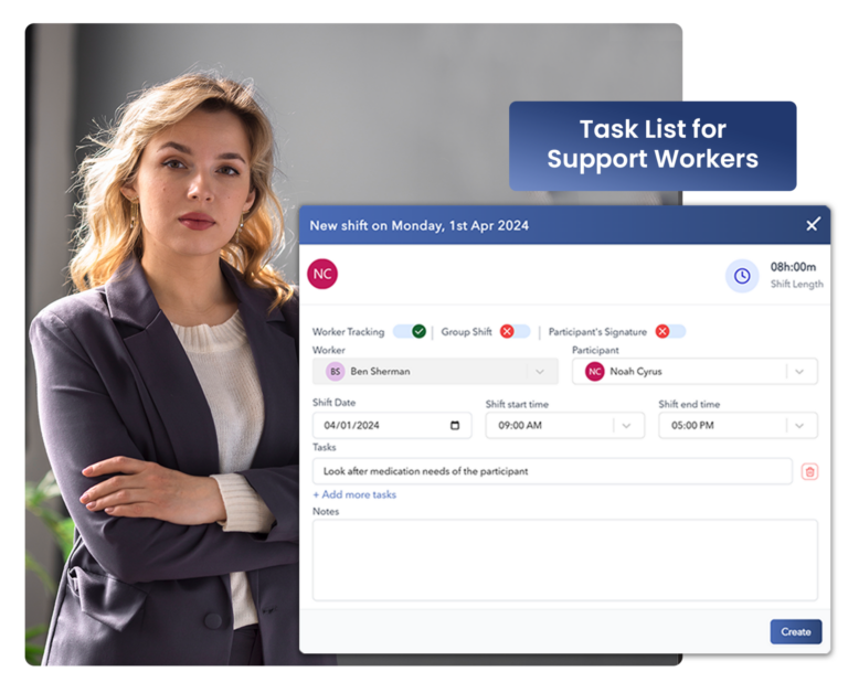 NDIS Rostering Software System