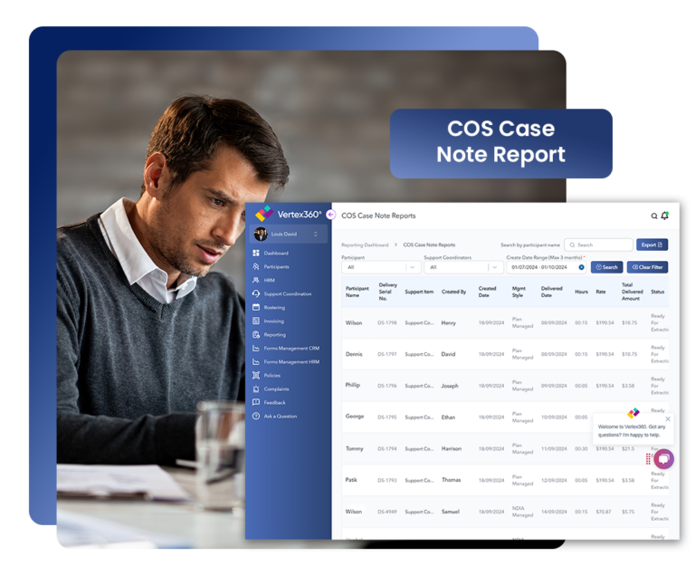 NDIS Reporting Software