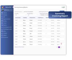 NDIS Reporting Software