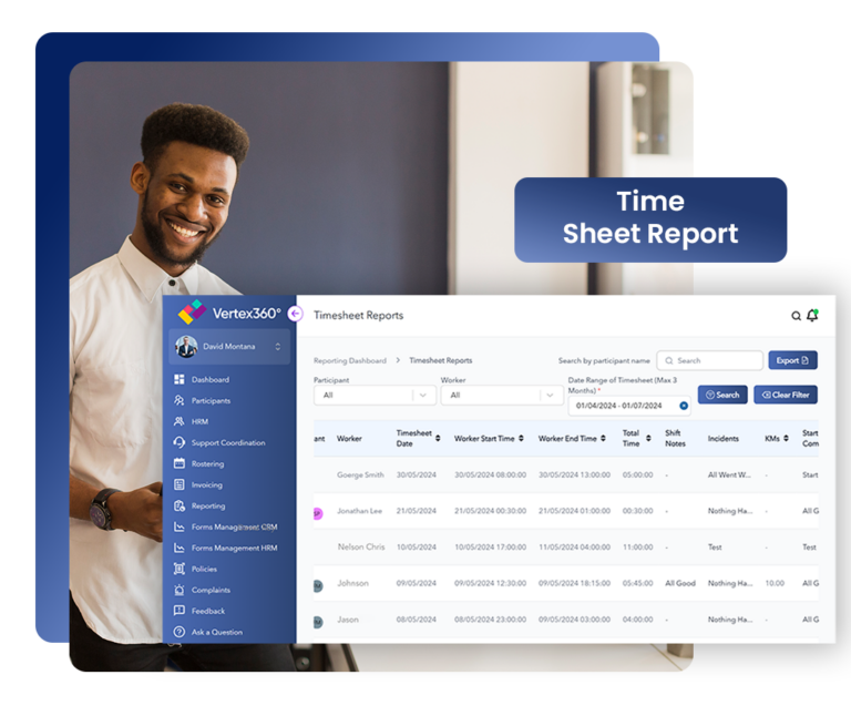 NDIS Reporting Software